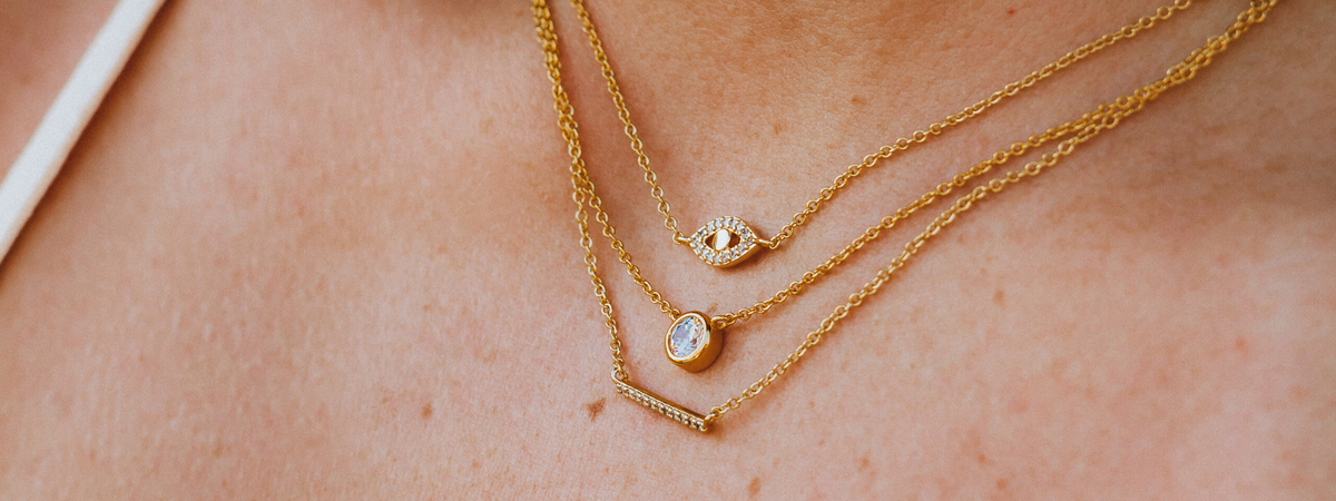 Shop Everyday 14K Gold Necklaces & Pendants | Sister's Shine – Sister's ...